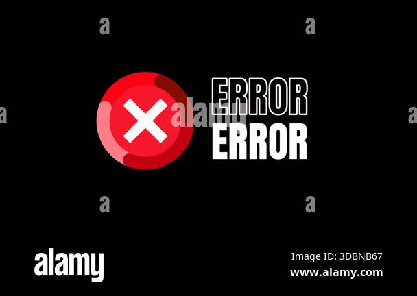 Repeated error Stock Videos & Footage - HD and 4K Video Clips - Alamy