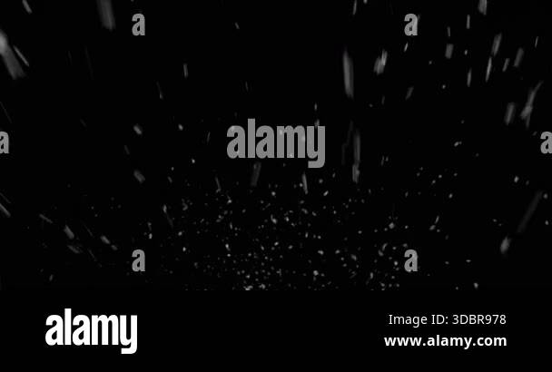 Slow Motion Footage of Falling Snow Captured with a High-speed Camera ...