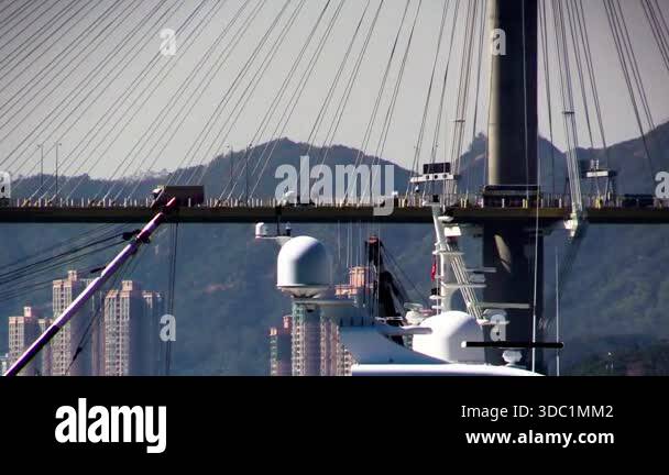 Stunning views of a bustling bridge and vibrant city life captured ...