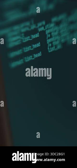 Programming code for software development Stock Video Footage - Alamy