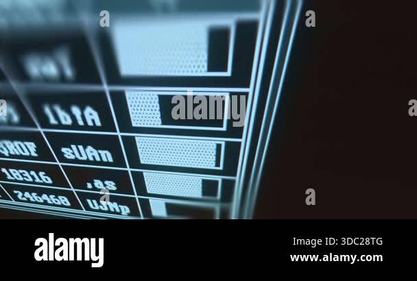 Password decryption process with progress bars Stock Video Footage - Alamy
