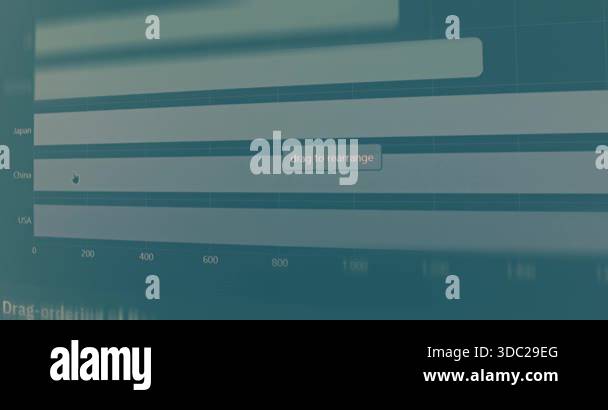 Comparison of data within a bar chart for different countries Stock ...