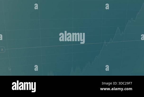 Stock market chart with visual representation of price movements Stock ...
