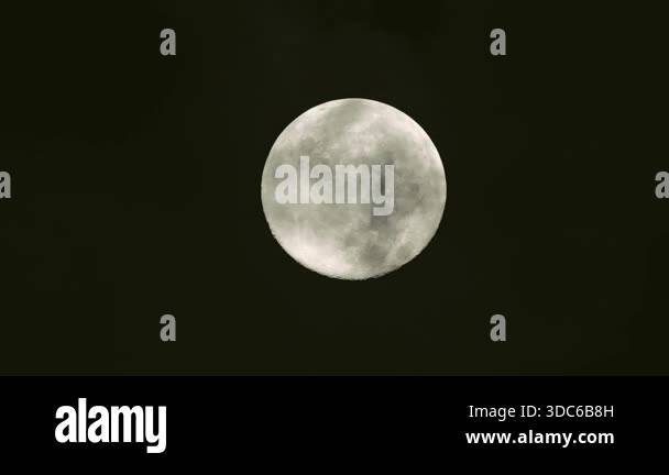 Cairo,Egypt - December 6, 2025: The full moon in December, supermoon ...
