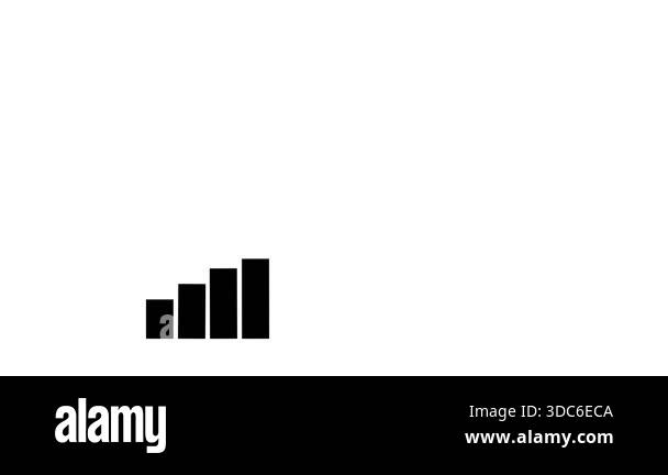 Business growth concept in graph chart showing marketing sales profit ...