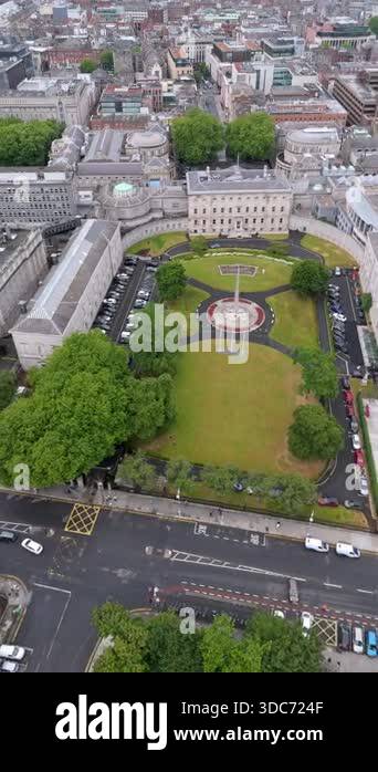 Leinster House is the Irish Government Building in Dublin, Ireland ...
