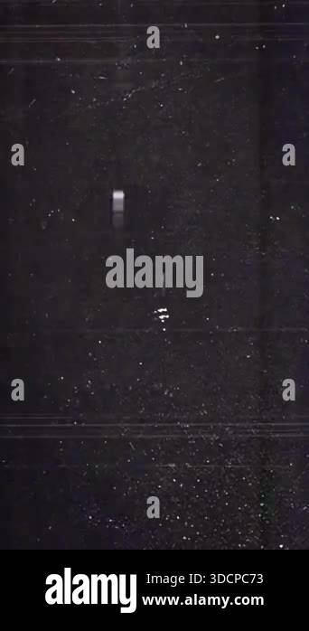 VHS Static Distortion with Dusty Grunge Film Texture. High quality 4k ...