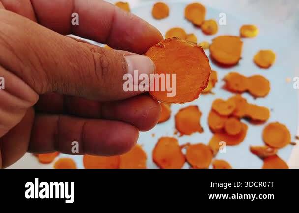 Turmeric slicing process Stock Videos & Footage - HD and 4K Video Clips ...