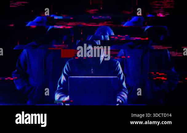 Malware Alert Text on screen Background Stock Video Footage - Alamy