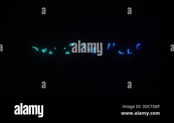 Smart Devices Word Neon symbol animation 4K Stock Video Footage - Alamy