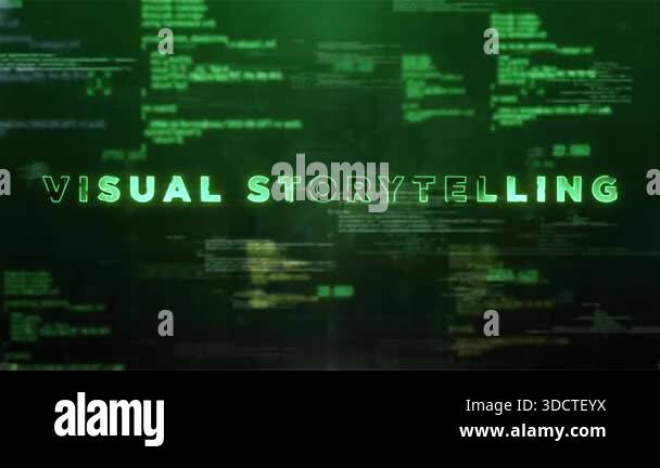 Visual Storytelling Style Hologram Video Stock Video Footage - Alamy