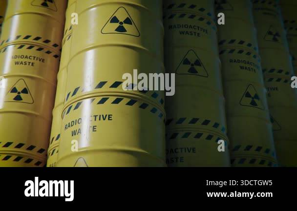 Yellow radioactive barrels Stock Videos & Footage - HD and 4K Video ...