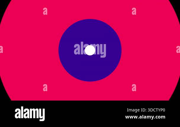 Circle transitions color animation. 4k video Stock Video Footage - Alamy