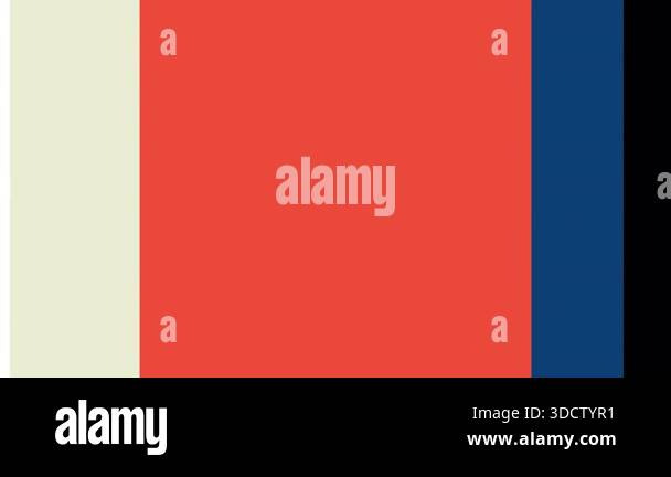 Minimalist vertical color bar video transition animation, use as a ...