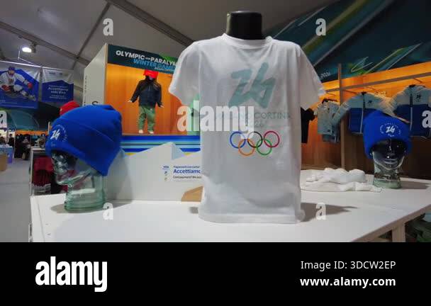 Europe, Italy, Milan - 12,12, 2025: Milano Cortina 2026 Olympic winter ...
