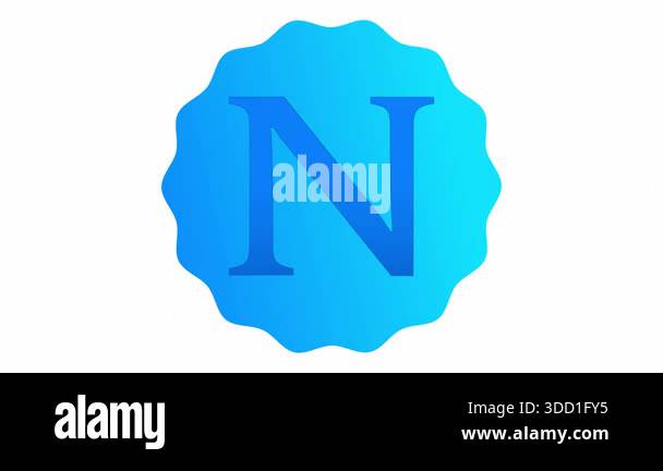 High quality letter N animation with a clean design. Suitable for ...