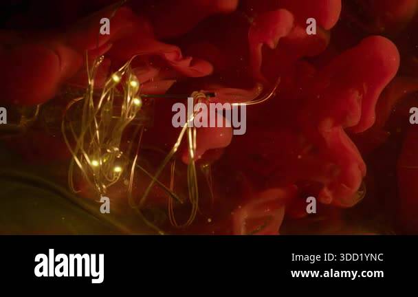 Haze explosion. Blur light glow. Illuminated garland glass abstract ...