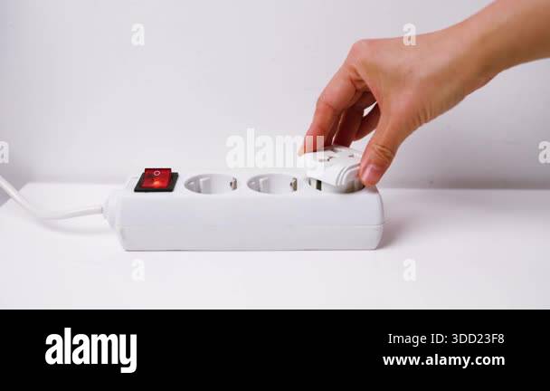 Electric plug multiple socket Stock Videos & Footage - HD and 4K Video ...