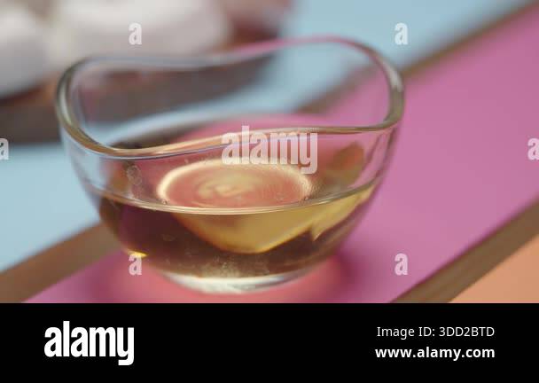 closeup of coconut oil in a container Stock Video Footage - Alamy