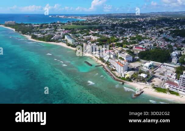 Hastings Beach aerial view at Hastings Rocks Park including Hotel ...