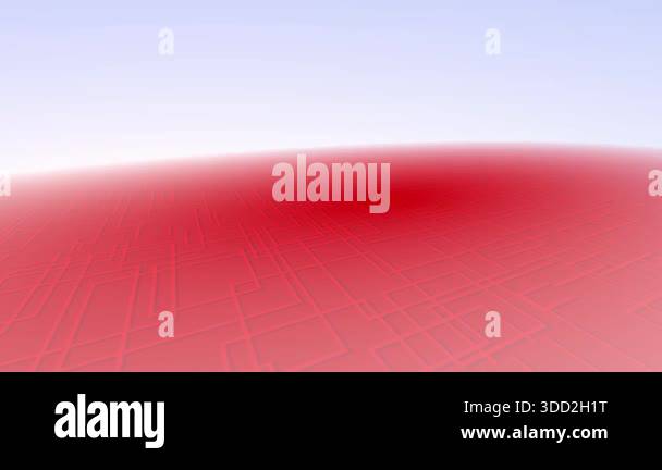 3D 2026 Future Year Concept on Red Reflective Surface, New Year ...
