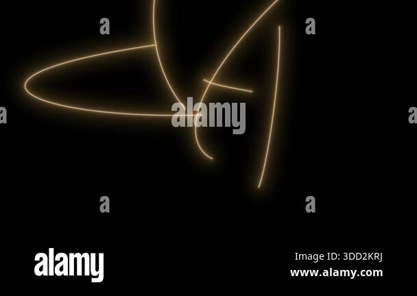 golden light on black background Stock Video Footage - Alamy