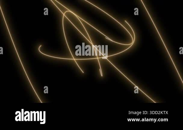 abstract background of neon lines and waves Stock Video Footage - Alamy