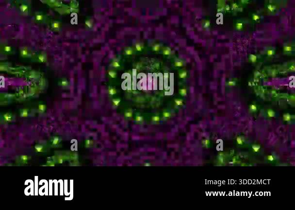 kaleidoscope abstract art texture background Stock Video Footage - Alamy