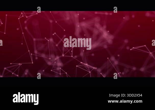 A futuristic digital network with interconnected lines and nodes on a ...