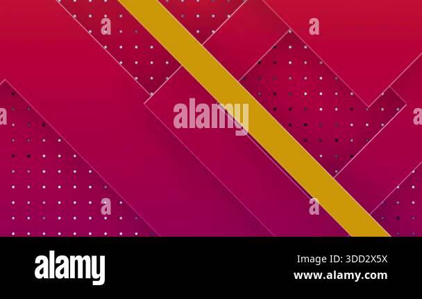 Vibrant abstract background with geometric shapes, red and yellow ...