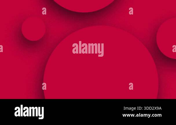 Dynamic red background with overlapping circles creates a vibrant ...
