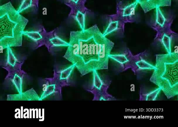 Psychedelic Kaleidoscope Burst Symmetric kaleidoscope shapes bursting ...