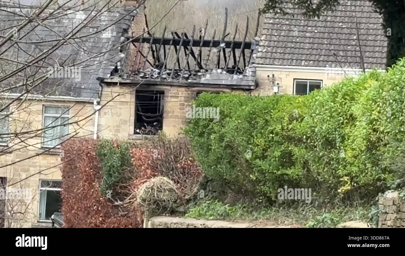 Mother and two children died in Boxing Day house fire near Stroud ...