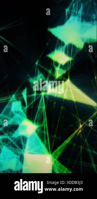 Modern geometric luminous shapes Stock Videos & Footage - HD and 4K ...