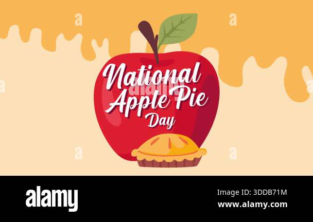 National Apple Pie Day with delicious apple pie for apple pie lovers ...