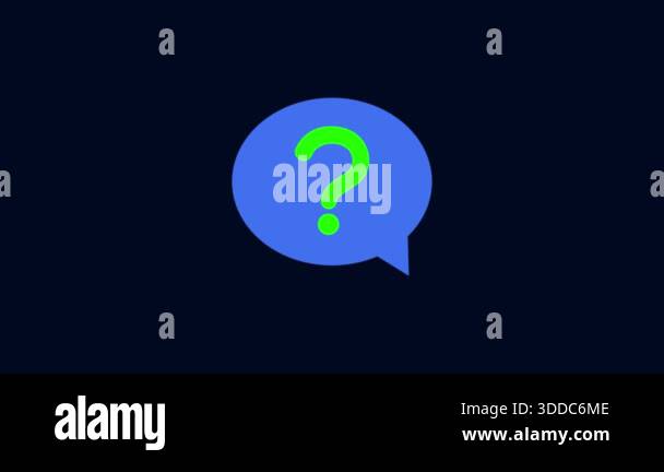 question mark sign icon Stock Video Footage - Alamy