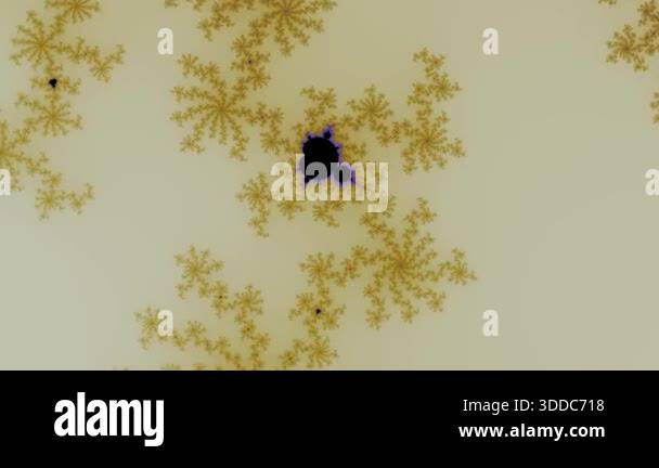 Psychedelic colorful fractal animation zooming into the Mandelbrot set ...