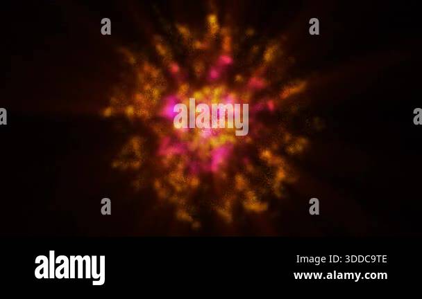 Abstract space nebula animation, concepts, ideas, 4k, transparent ...