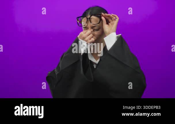 Nose pinching glasses Stock Videos & Footage - HD and 4K Video Clips ...