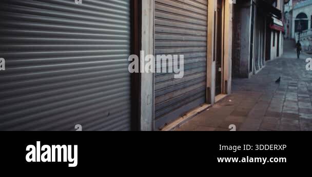 Closed shop window covered Stock Videos & Footage - HD and 4K Video ...
