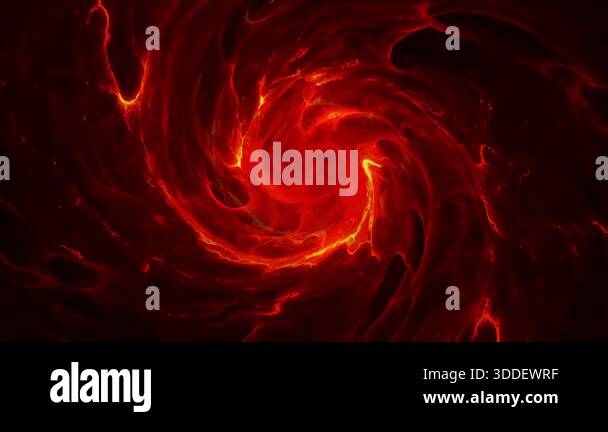 Abstract background video of bright fiery red and orange hot energy ...