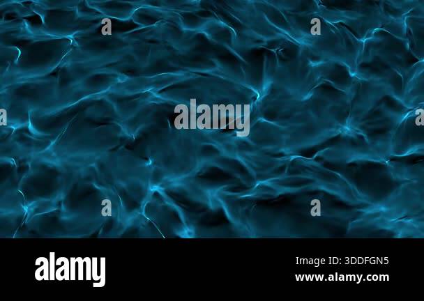 Abstract blue water or smoke background animation, concept, ideas, 4k ...