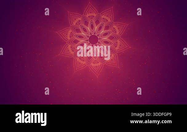 Decorative diwali festival background or scene opener animation with ...