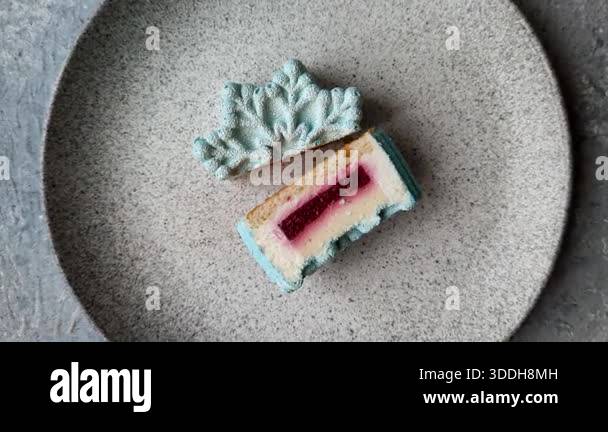 Christmas mochi, mooncake, or cheesecake shaped like a snowflake ...