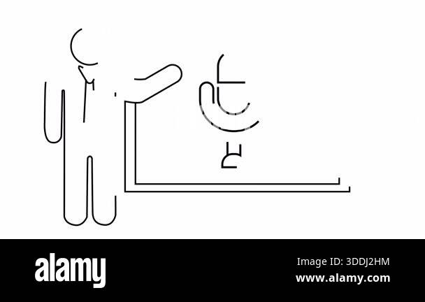 Business presentation with microphone symbol for effective ...