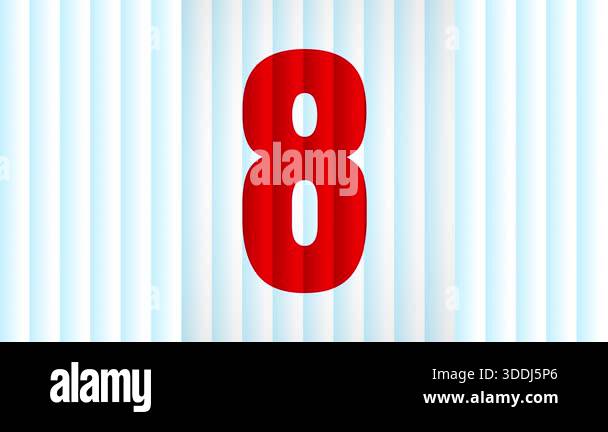 Countdown 10 to 0 4K Animation Dynamic Timer Motion Graphic Stock Video ...