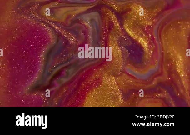 Blend shimmer. Blur ink. Defocused golden yellow purple color sparkling ...