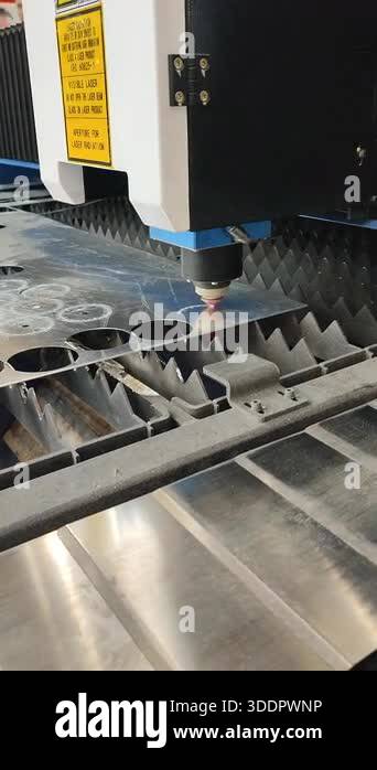 Laser cutting machine. Working process of laser cutting machine ...