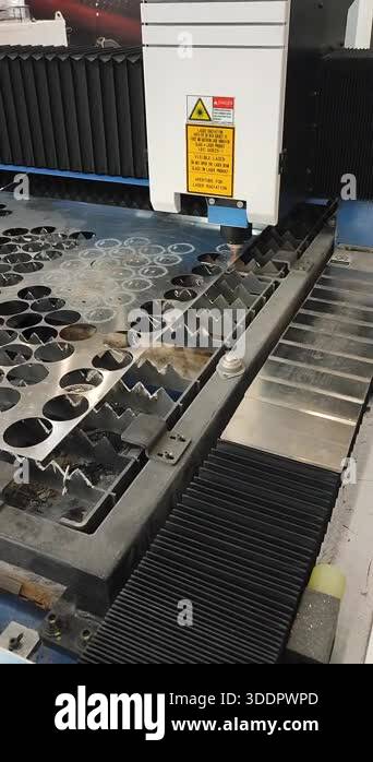 Laser cutting machine. Working process of laser cutting machine ...
