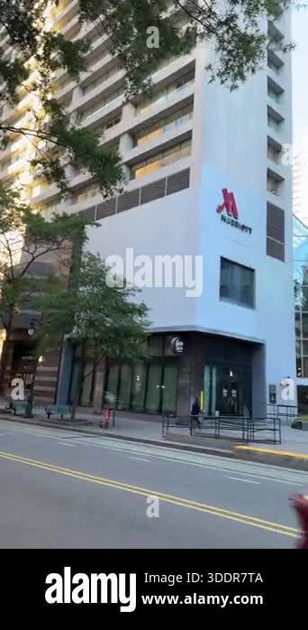 Charlotte, North Carolina - 10.10.2024: A busy downtown street shows ...